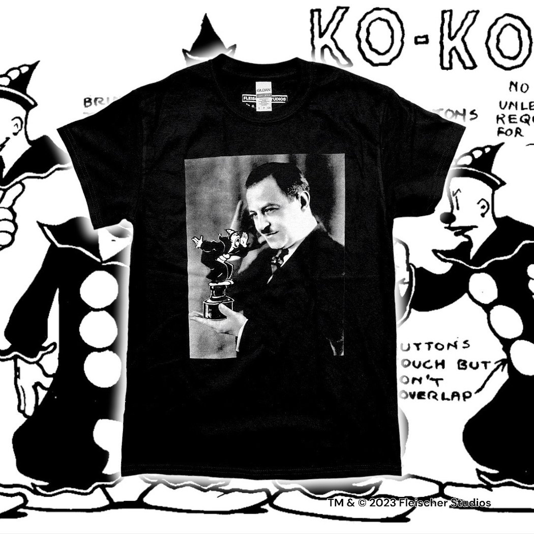 Fleischer Studios - Max Fleischer & Koko the Clown T Shirt | Rockin Pins