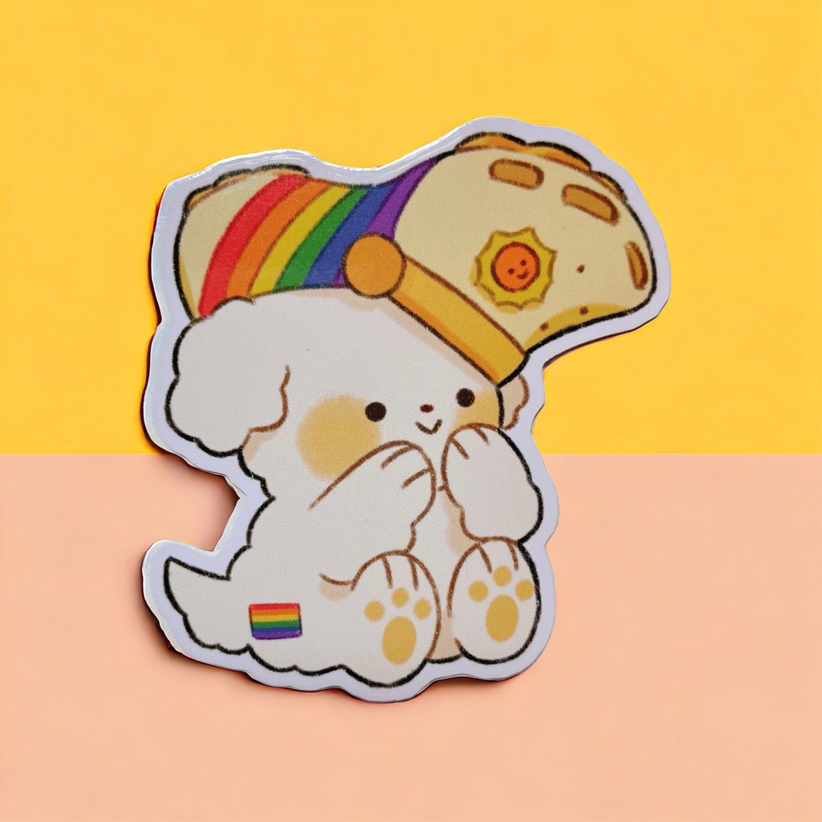 Pride Pup Sticker | yumbrite
