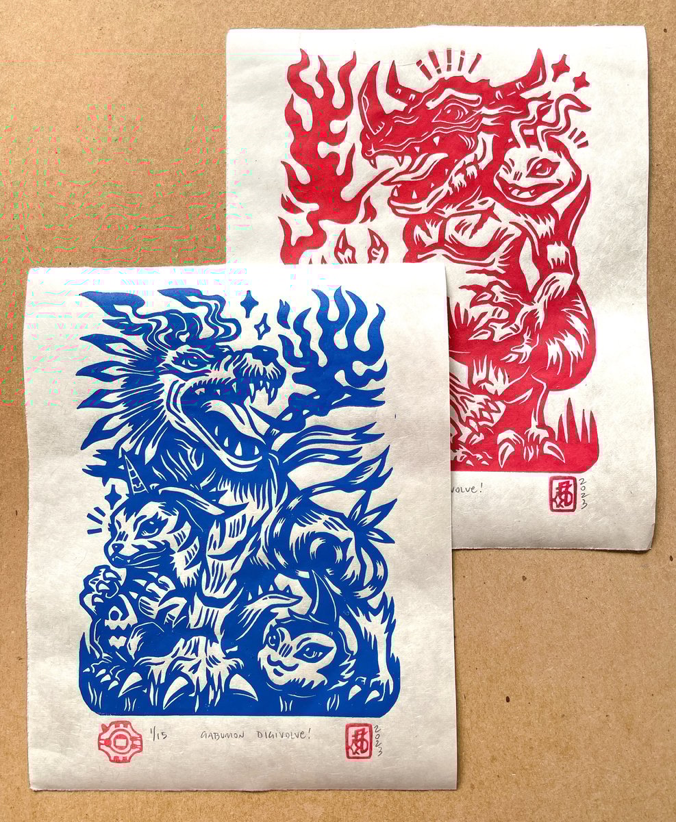 Digimon Digivolve! Prints | ANDIIUS