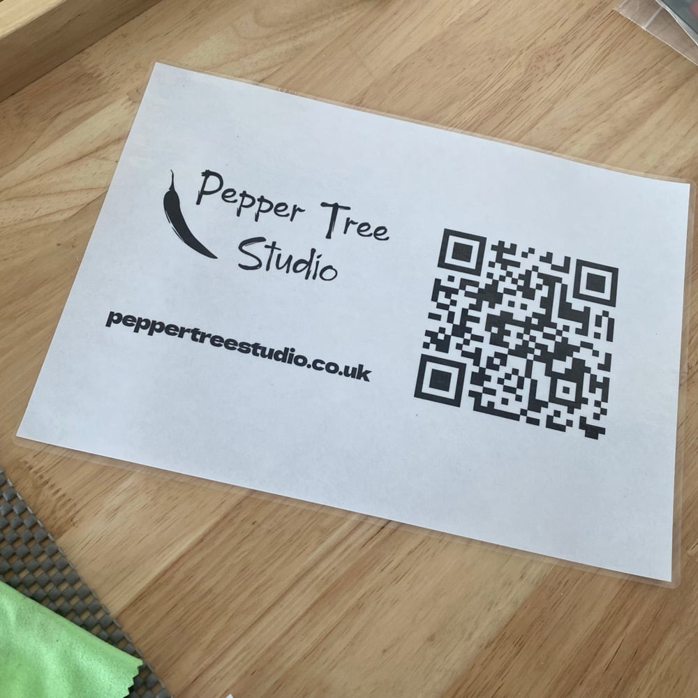 Laminated Work Mat | Pepper Tree Studio