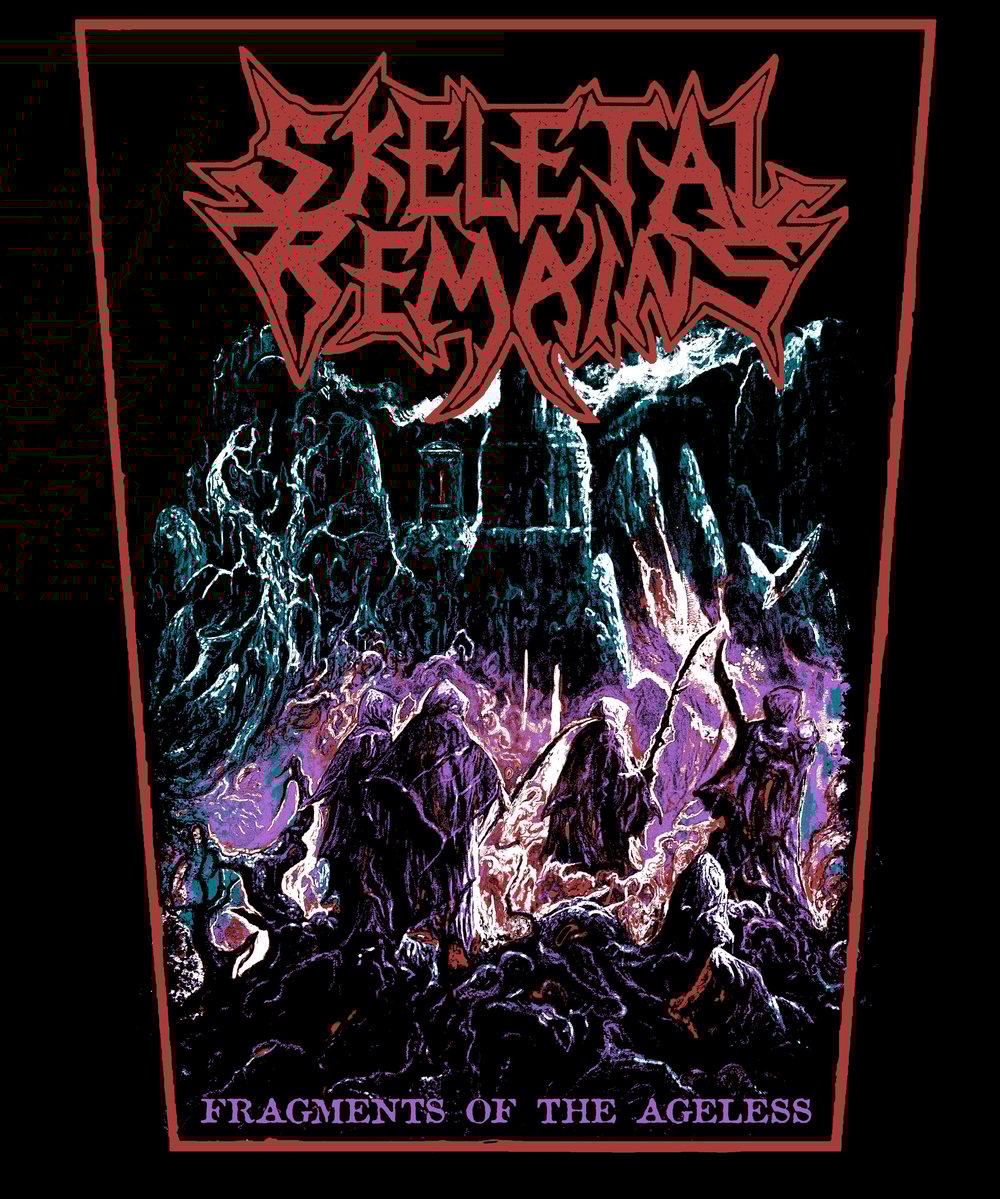 Skeletal Remains Logo Embroidered Backpatch Skeletal Remains