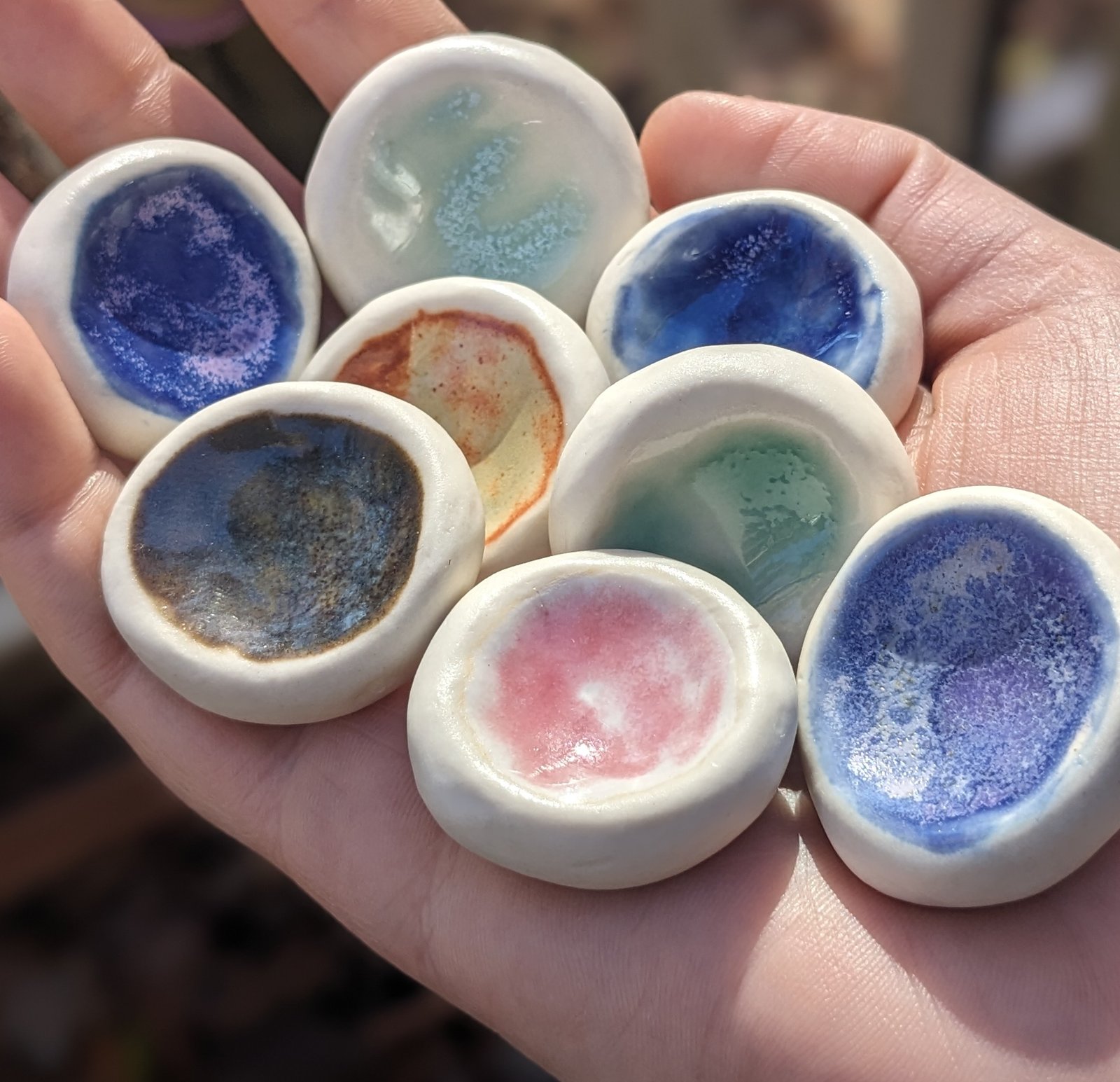 Basic Worry Stone Set of 3 | Forgotten Forest Ceramics