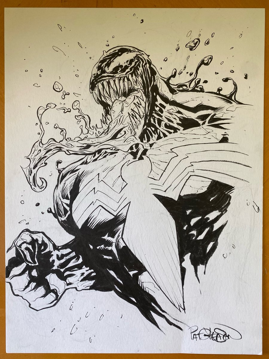 VENOM Original PATRICK GLEASON Art | The PAT GLEASON Shop