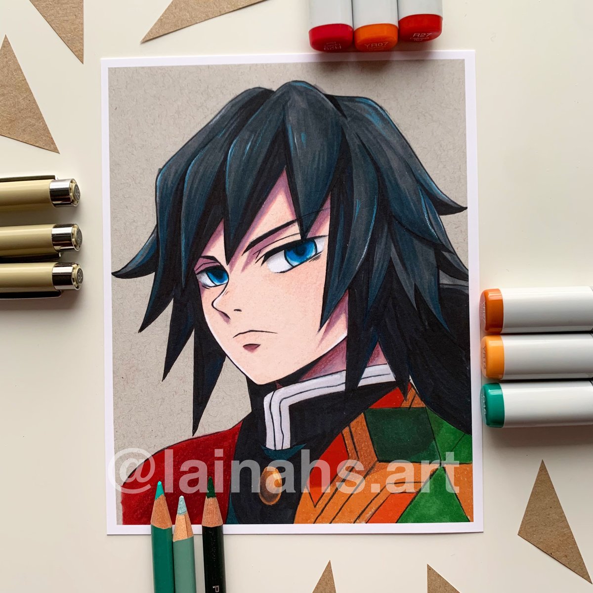 GIYUU art print | lainahsart