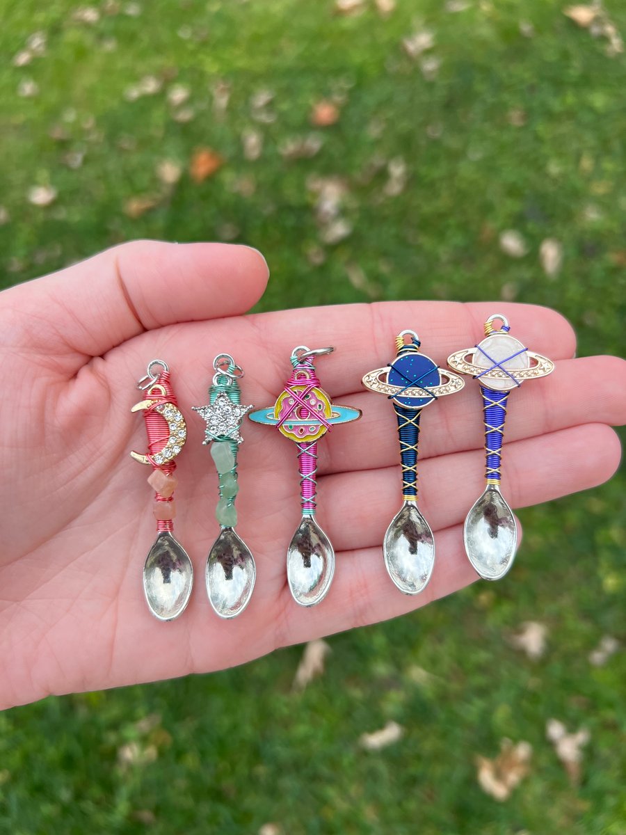 Assorted Space Mini Spoons | MagicSoul Creations