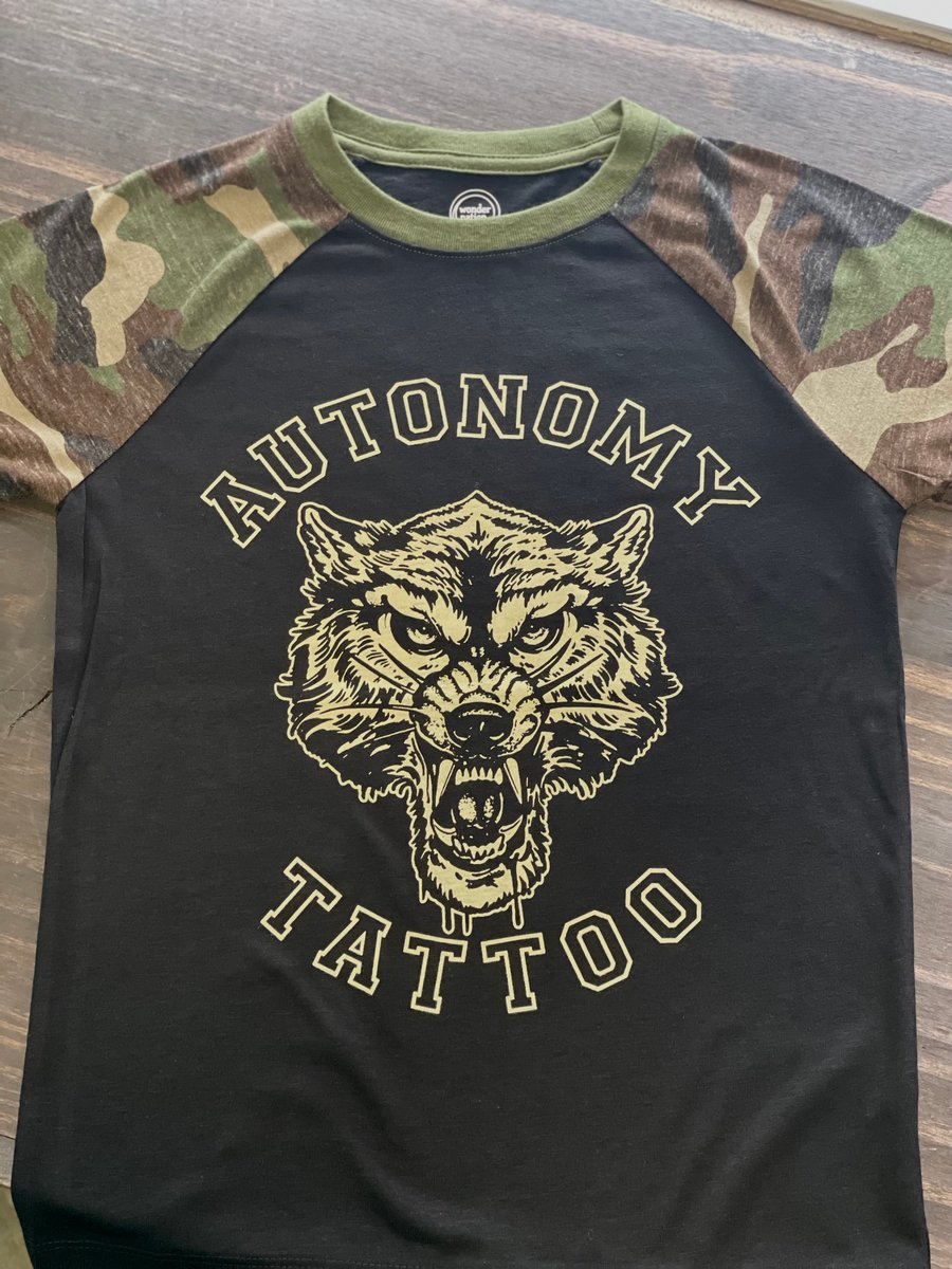 Kids Wolf T-Shirt | Autonomy Tattoo