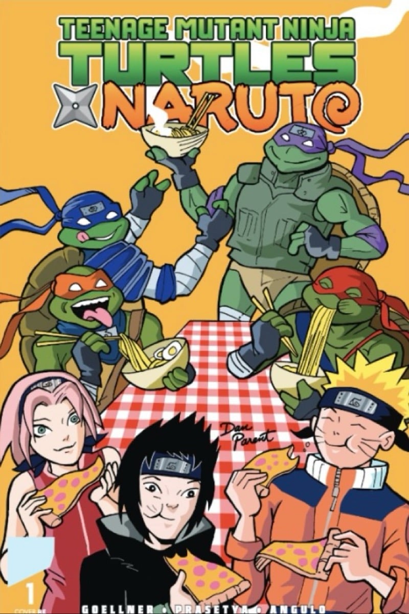 TEENAGE MUTANT NINJA TURTLES & NARUTO #1 ( DAN PARENT VARIANT ) | Dan ...