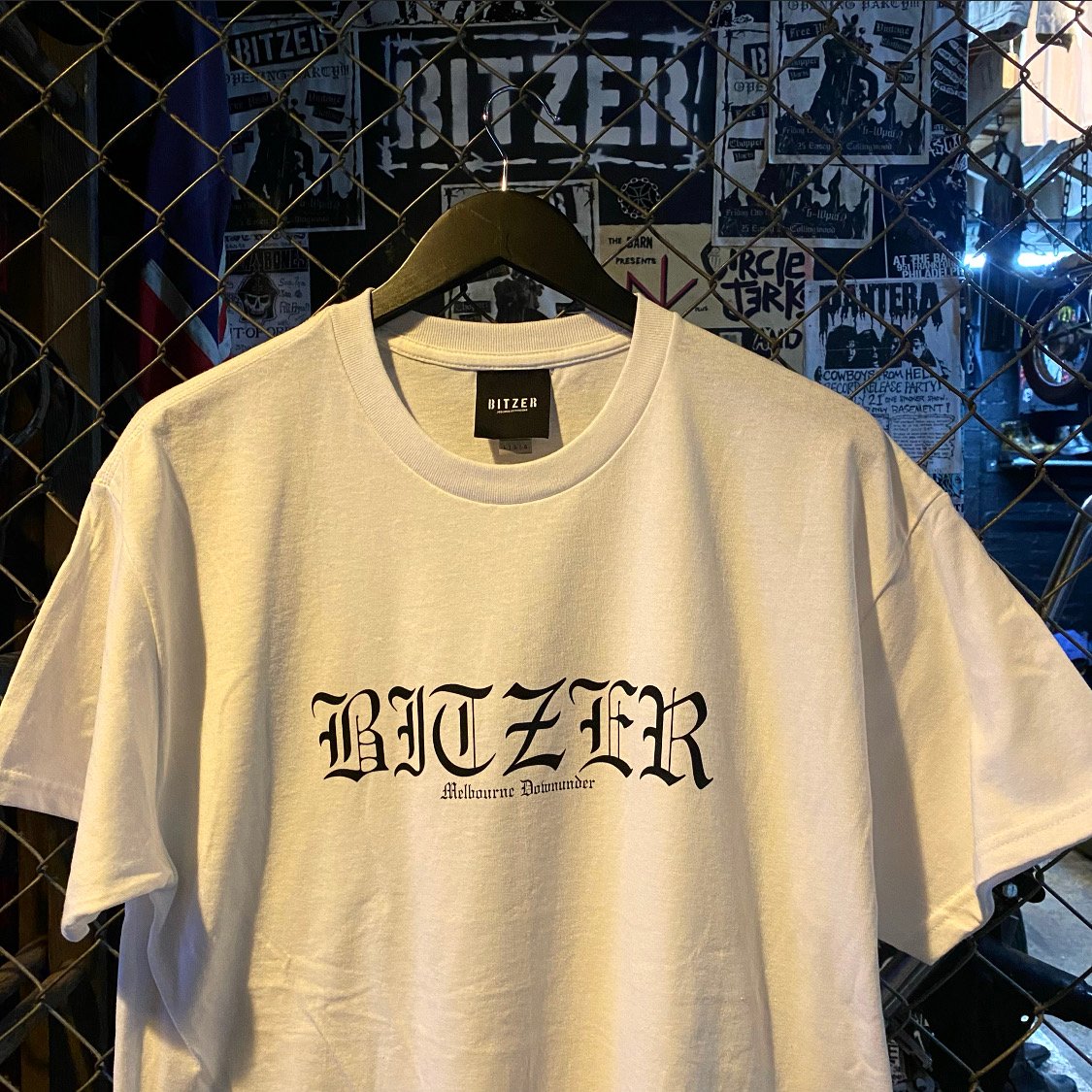BITZER TNBM WHITE T-SHIRT | BITZER