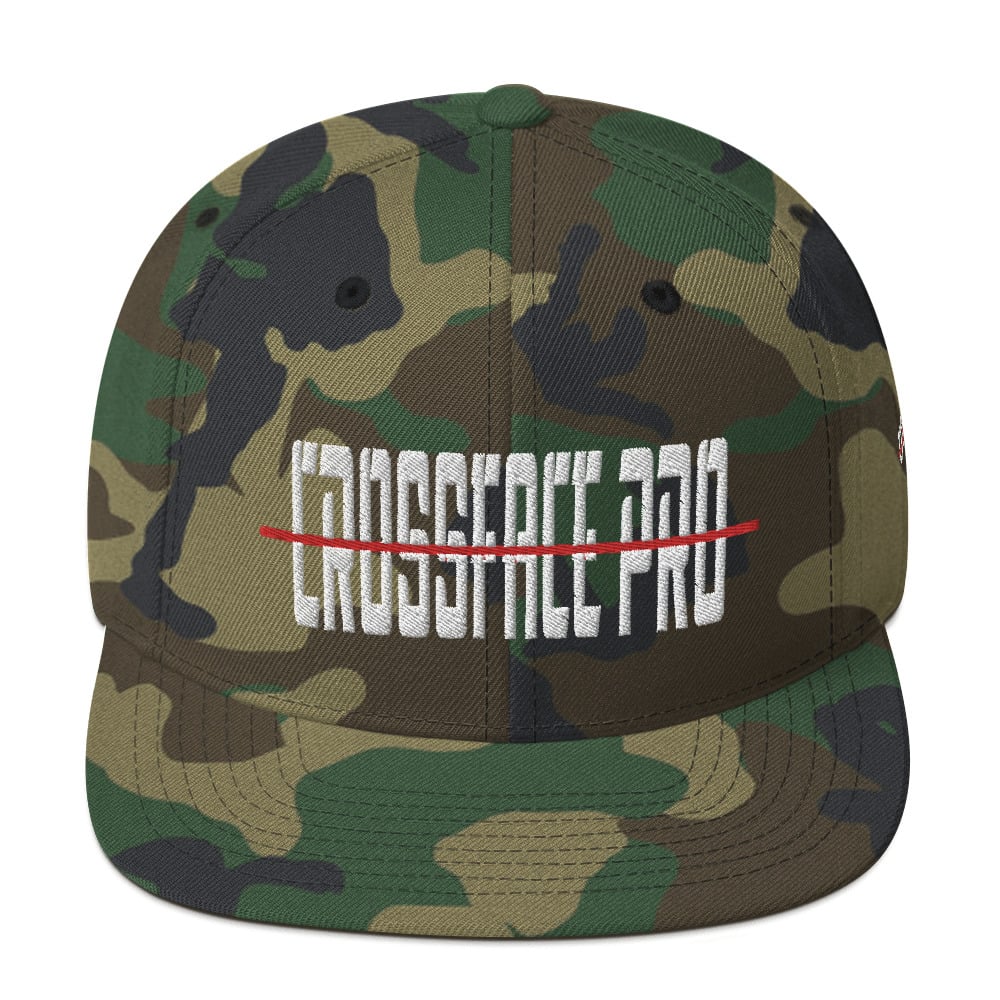 CROSSFACE PRO CAMO Snapback Hat | CROSSFACEPRO