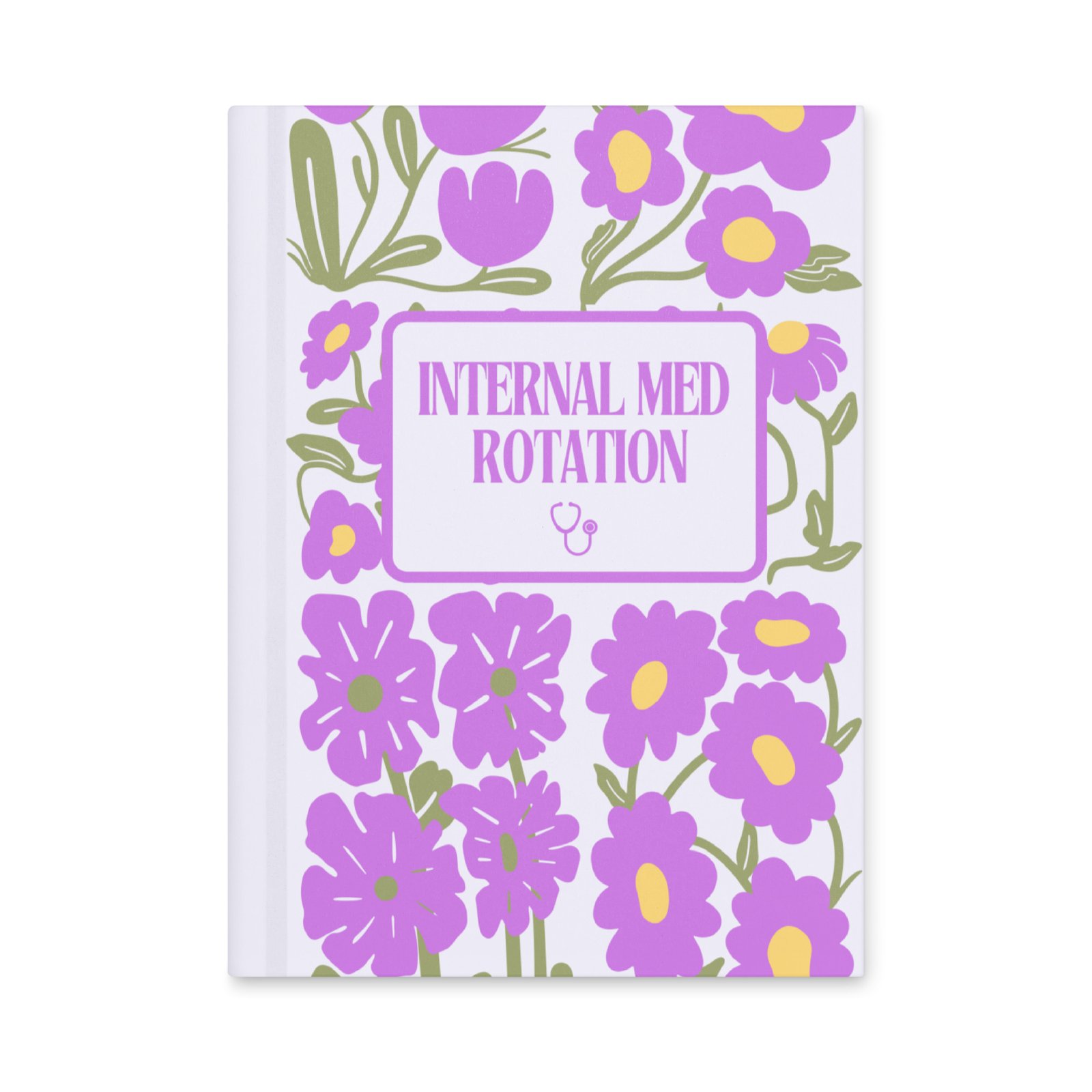 INTERNAL MEDICINE NOTEBOOK - FLORAL | Confidently PA-C
