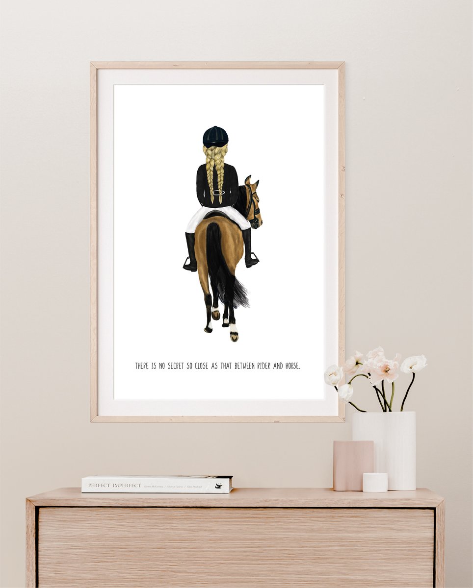 Horse Rider Print | Ivy Rose Company