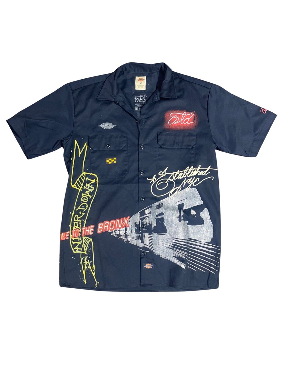 ESTD Workshirt (Navy) | Estd.NYC