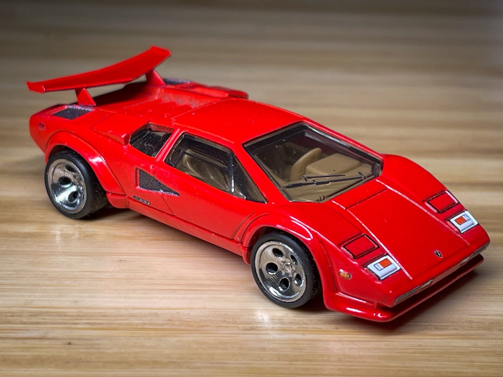 1/64 scale Spoiler for Hot Wheels premium Lamborghini Countach | PNW ...