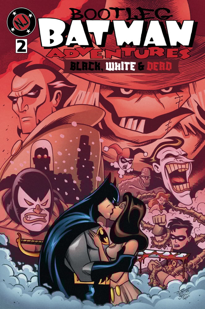 Bootleg Batman Adventures 2: Black, White, & Dead | Nick Justus Art