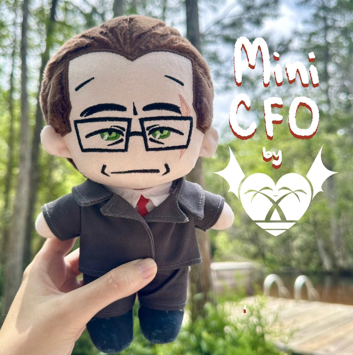 8” mini CFO Plush | Twilight Palms