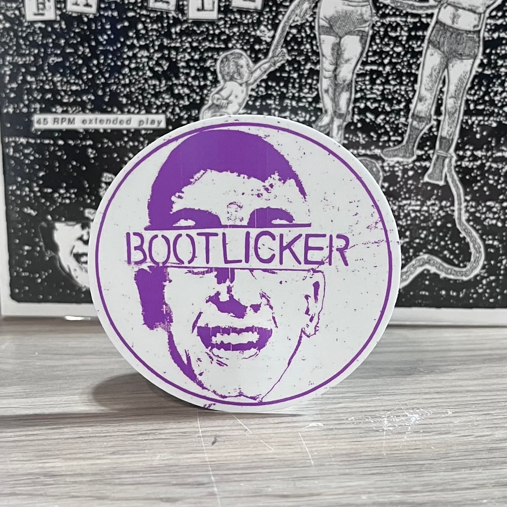 Bootlicker 3” Sticker | Rotten To The Core Records