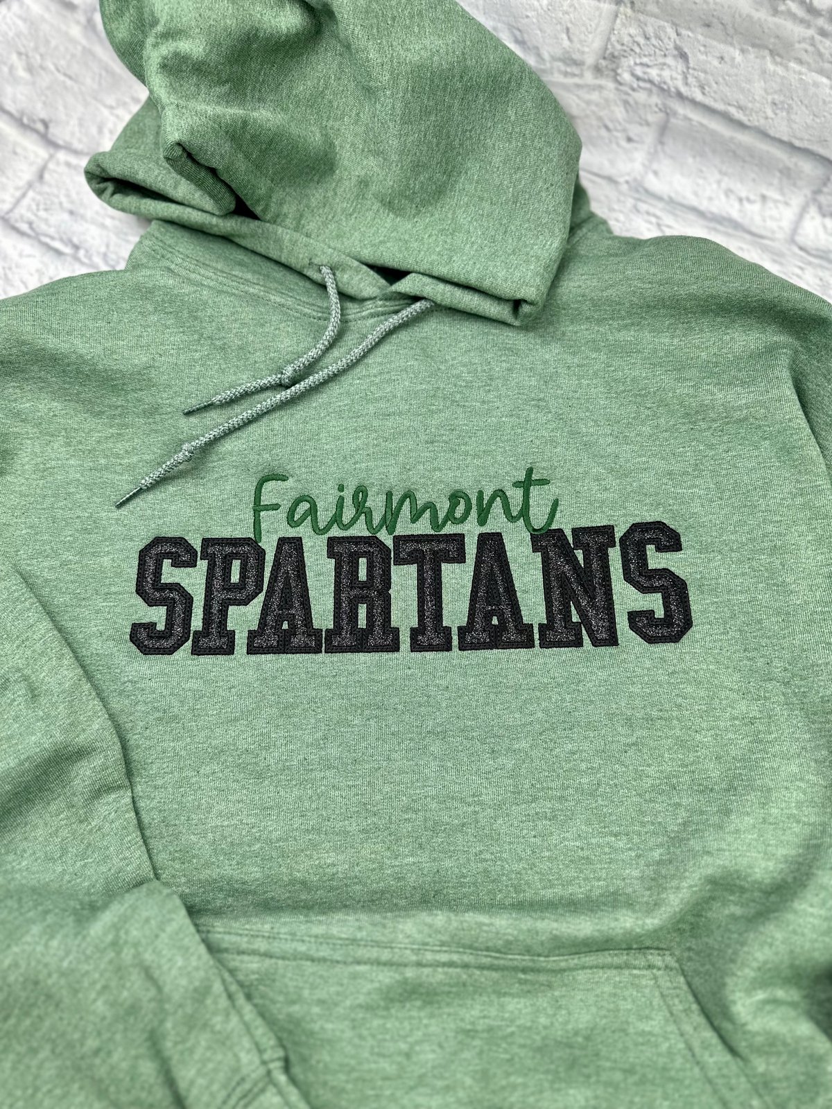 Embroidered Spartans Sweatshirt | Biddy Bling by BB Design LLC