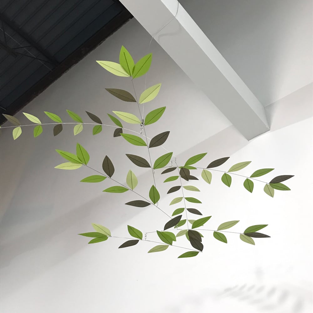Original Leaf | Stylized Leaf Mobile | Jan R. Carson