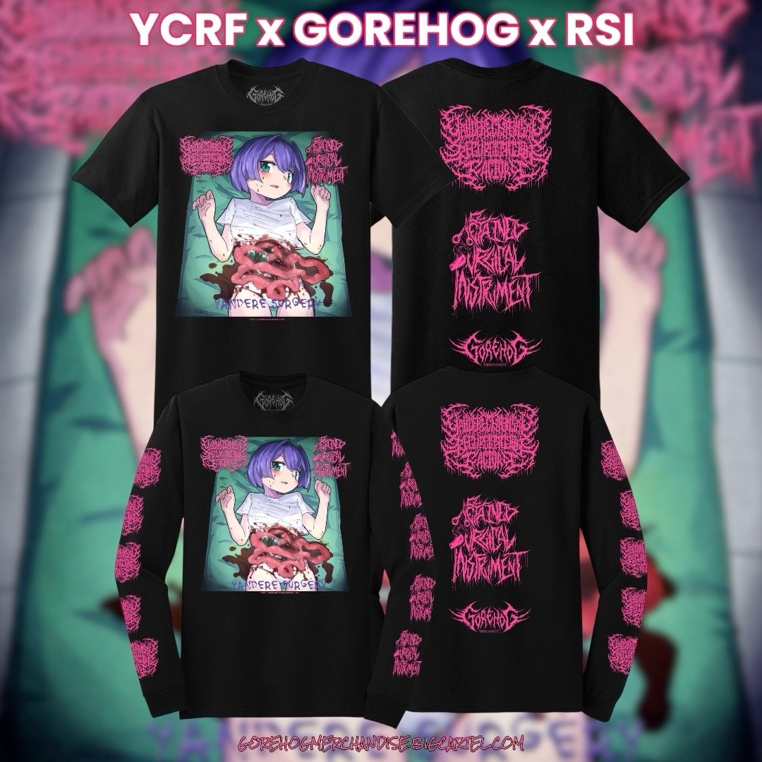 YCRF x RSI-Yandere Surgery (Split Album) | Gorehog Merchandise