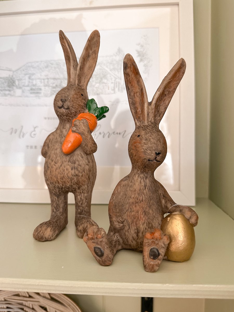 SALE! Resin Spring Rabbits | With Love Abigailx