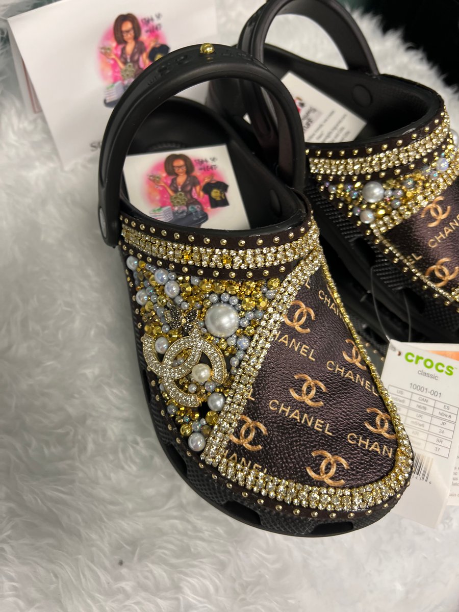 Chanel crocs | StylishSipsAndGifts