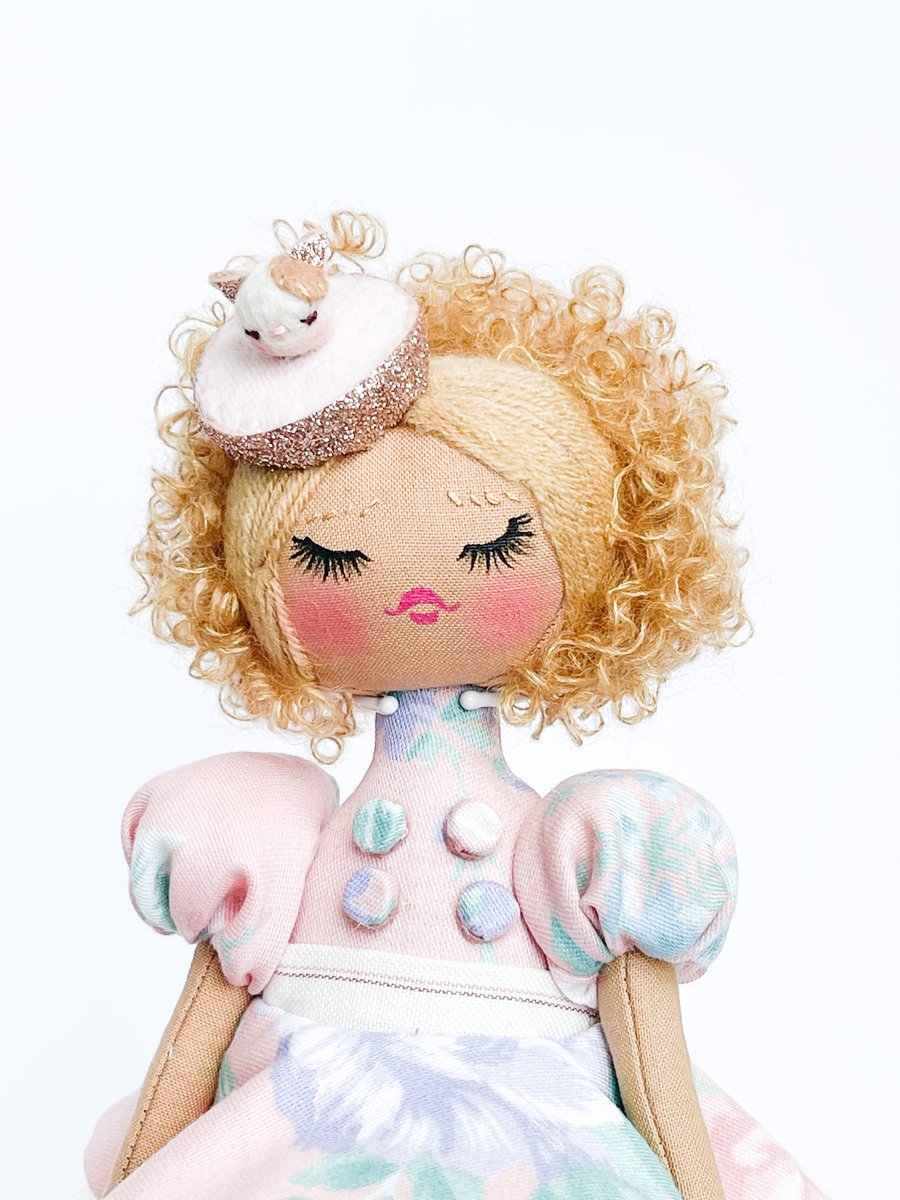 Classic Little Doll Kat | Mend by Ruby Grace Dolls