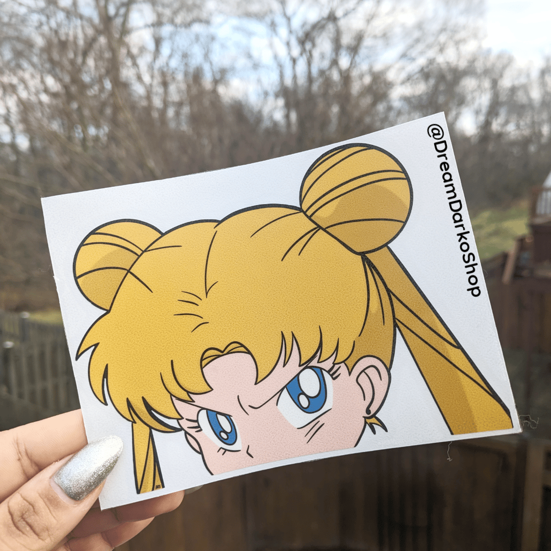SM - Moon Girl Peeker | DreamDarkoShop