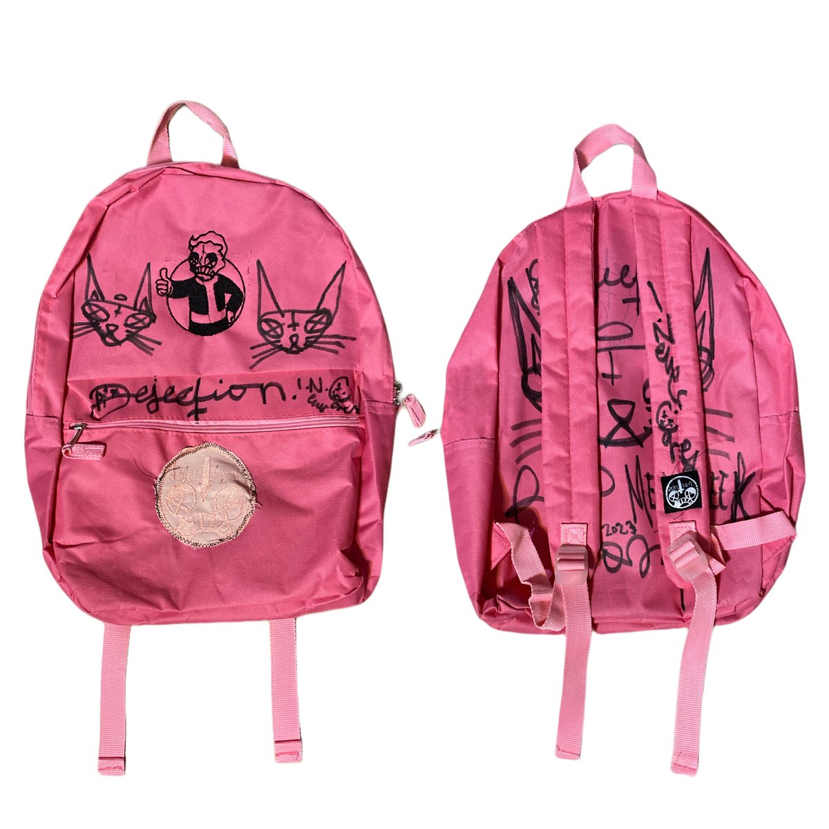 1/1 pink vault boy backpack | Dejection.