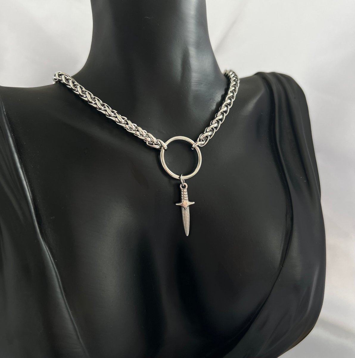 Dagger Collar | Black Hearts Jewellery
