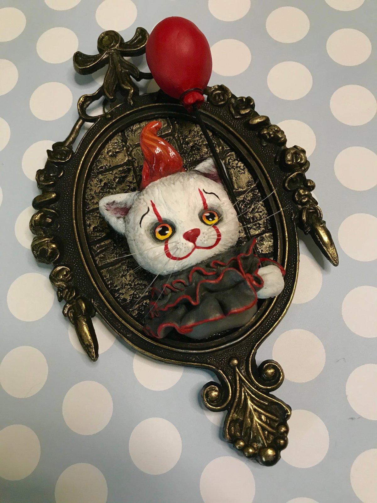 "Night Circus" (Pennywise) Original sculpture | Jel Ena