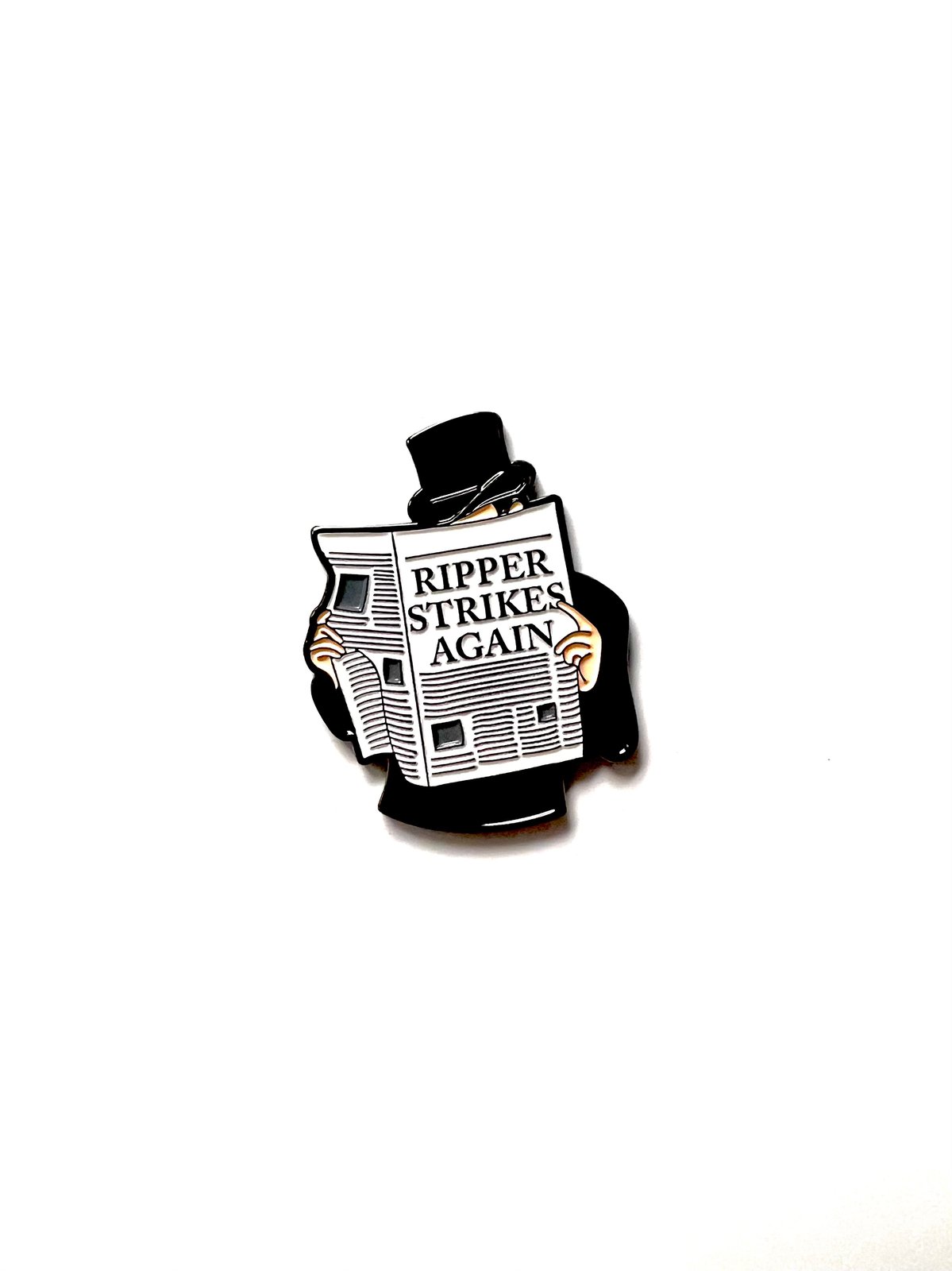 "Ripper Strikes Again" Jack The Ripper Enamel Pin | Millypins