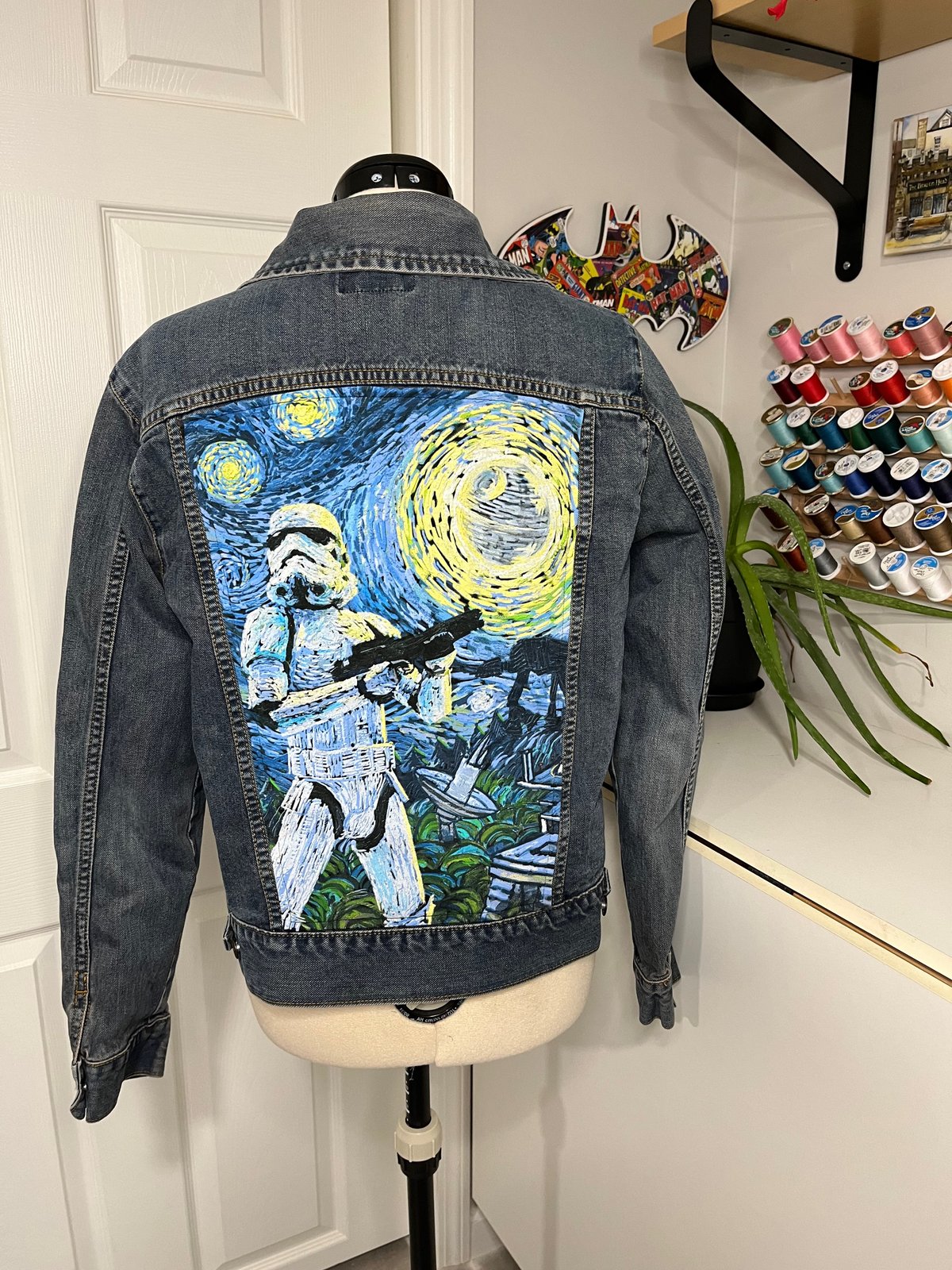 Starry Storm Trooper Denim Jacket | jackietheseamripper