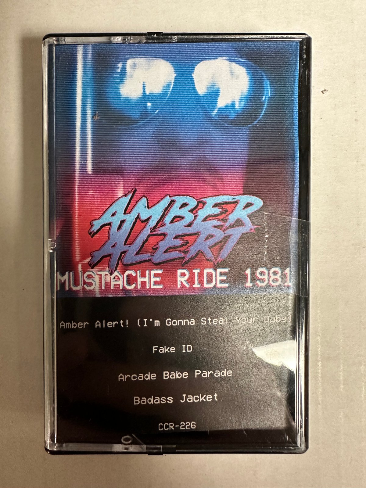 Amber Alert Mustache Ride 1981 Cassette | The Jasons