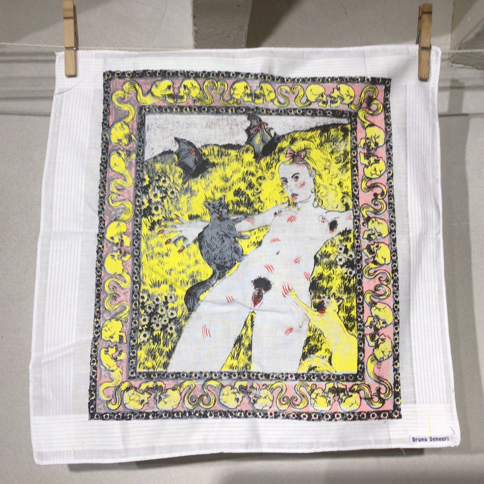 CAT KINK PAR BRUNA DENEGRI (LIMA) 2023 | les plus beaux mouchoirs de Paris