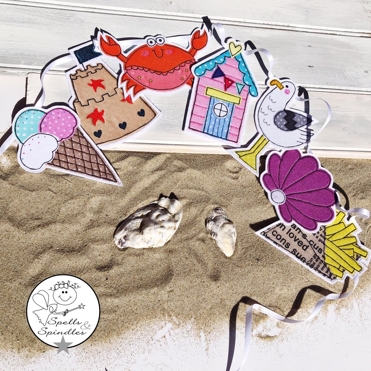 Seaside Bunting | Spells and Spindles