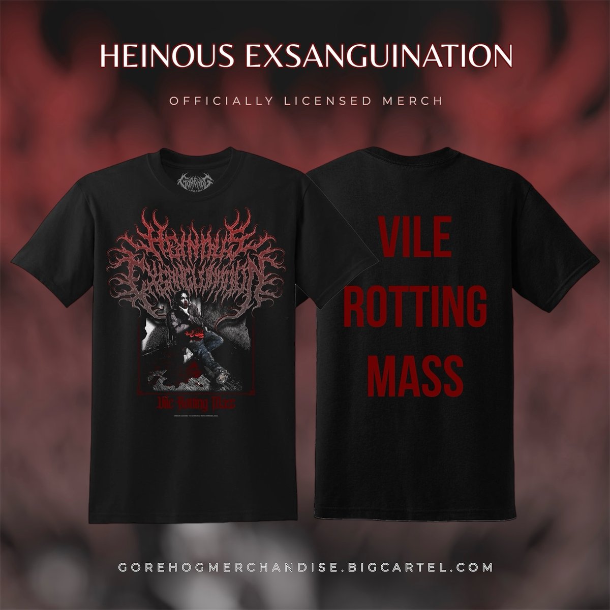 Heinous Exsanguination | Gorehog Merchandise