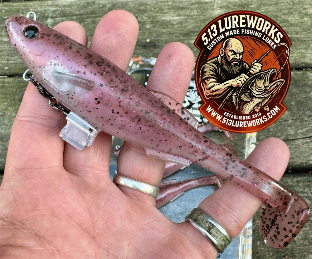 6” Cutt Throat RIGGED Swimbaits - “GOBY” | 513 LureWorks