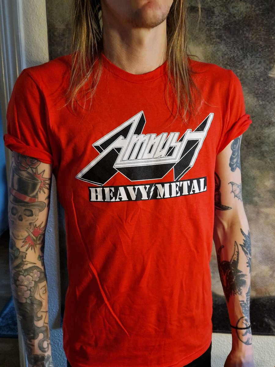 Heavy Metal Red - T-Shirt | ambushsweden