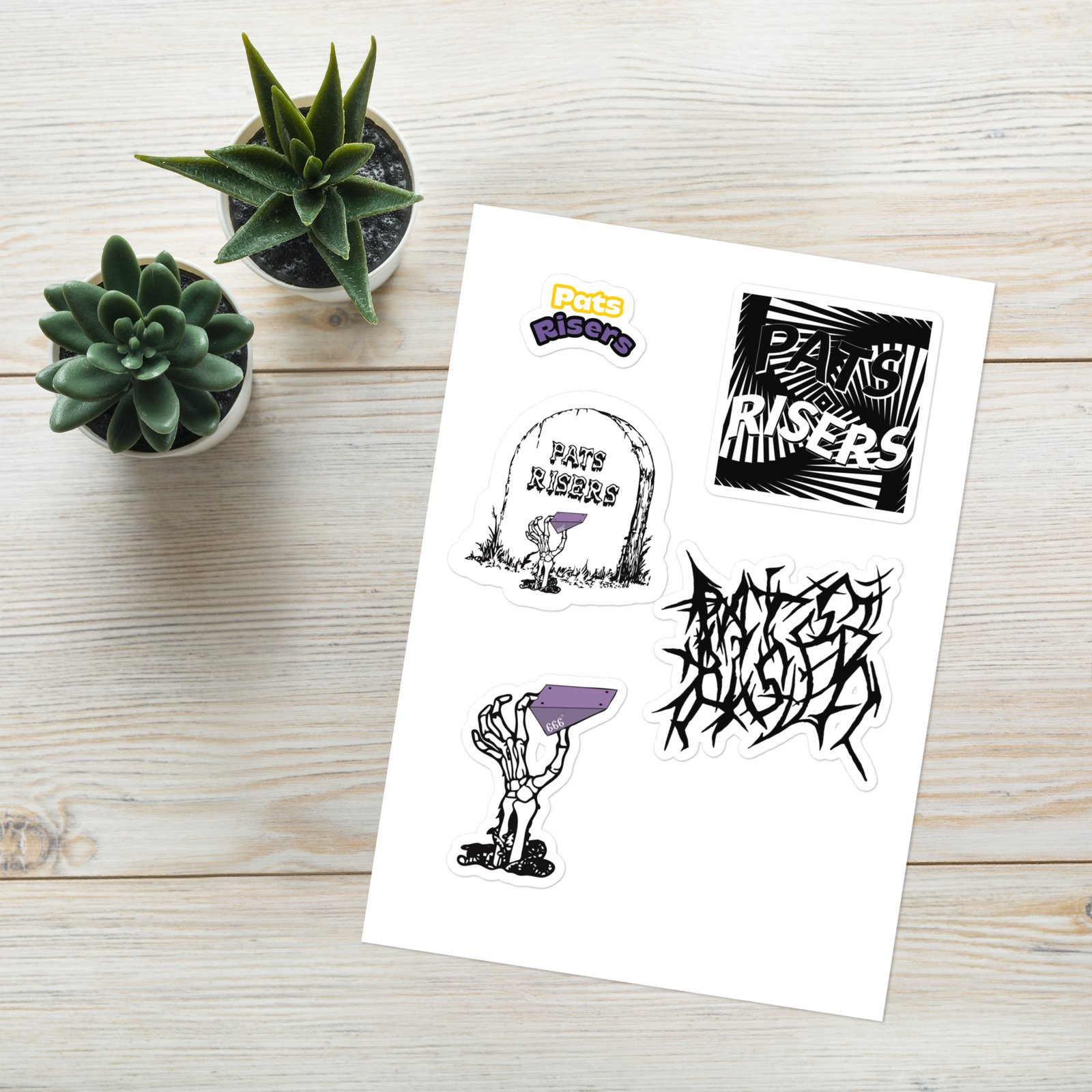 Sticker sheet | patsrisers