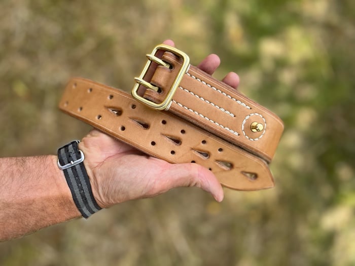 The 'Punjab' Belt | Hawkmoth Leather Co - Handmade artisan luxury ...