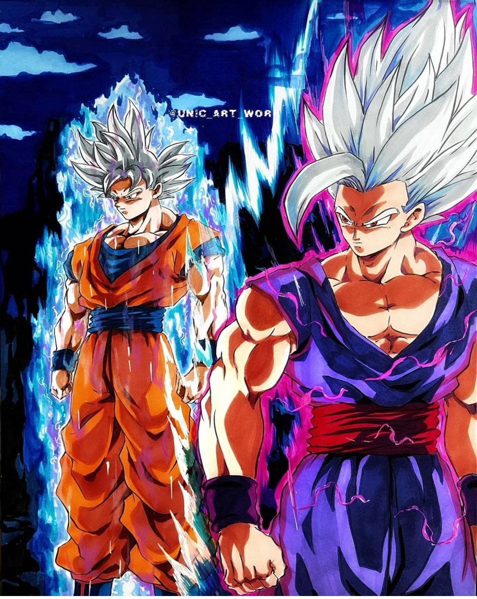 Gohan beast x goku mui | Unic Artwork
