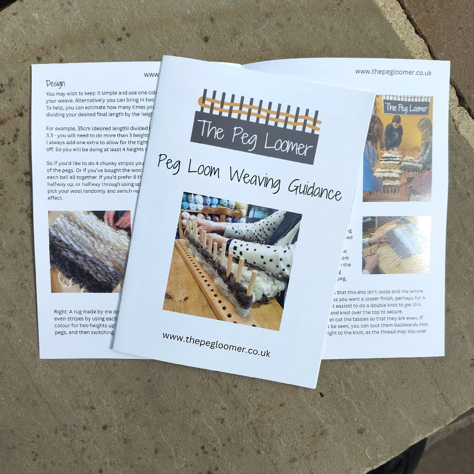 Looms and Weaving Kits | The Peg Loomer