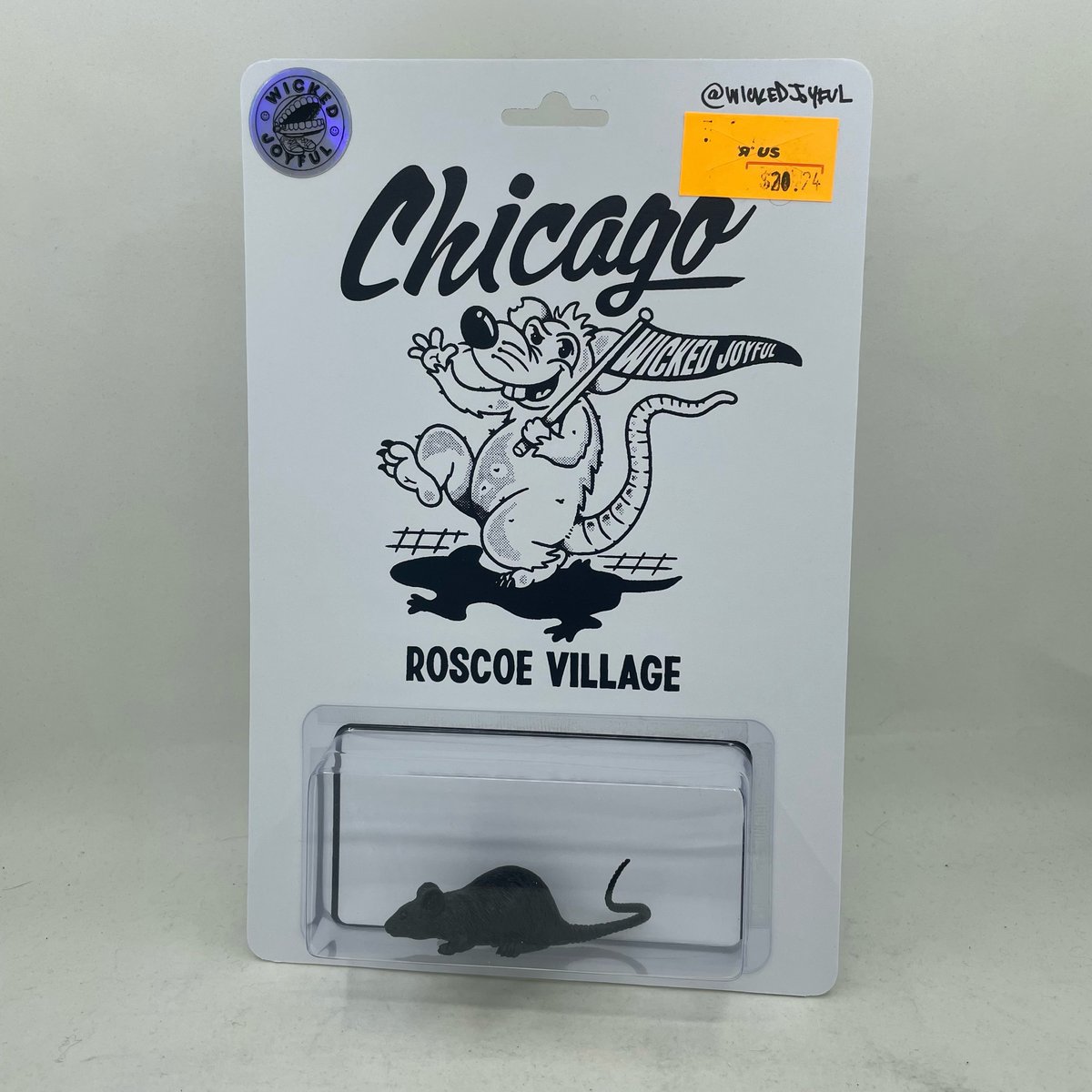 Chicago Roscoe Village Rat Hole Rat | Wicked Joyful