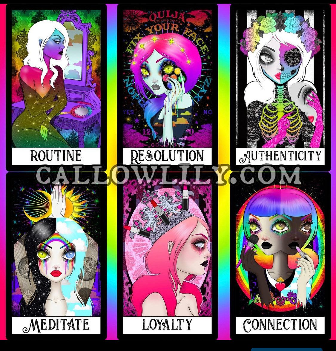 Mirror Mirror Oracle Deck / CallowLily