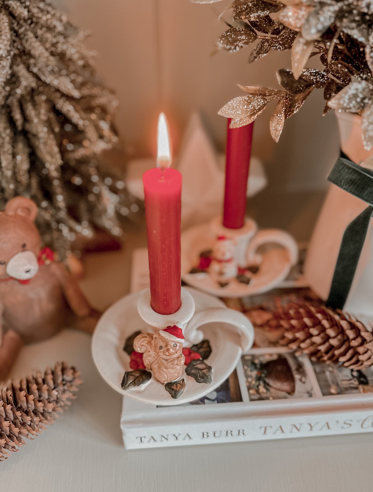 SALE! Traditional Christmas Chamberstick ( Set or Singles ) | With Love ...