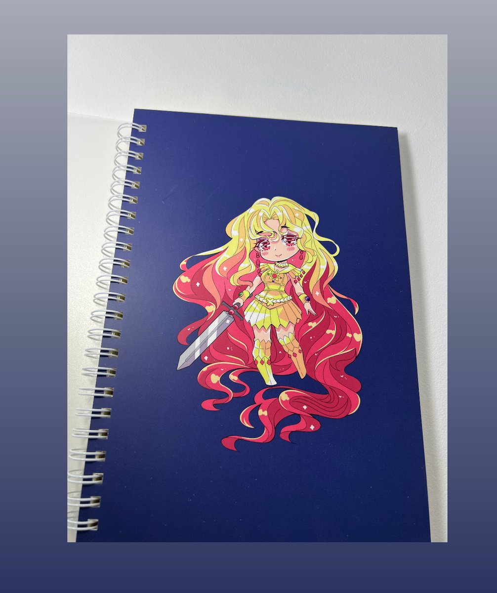 Chibi Galaxia Notebook | Moonie_fan_collections