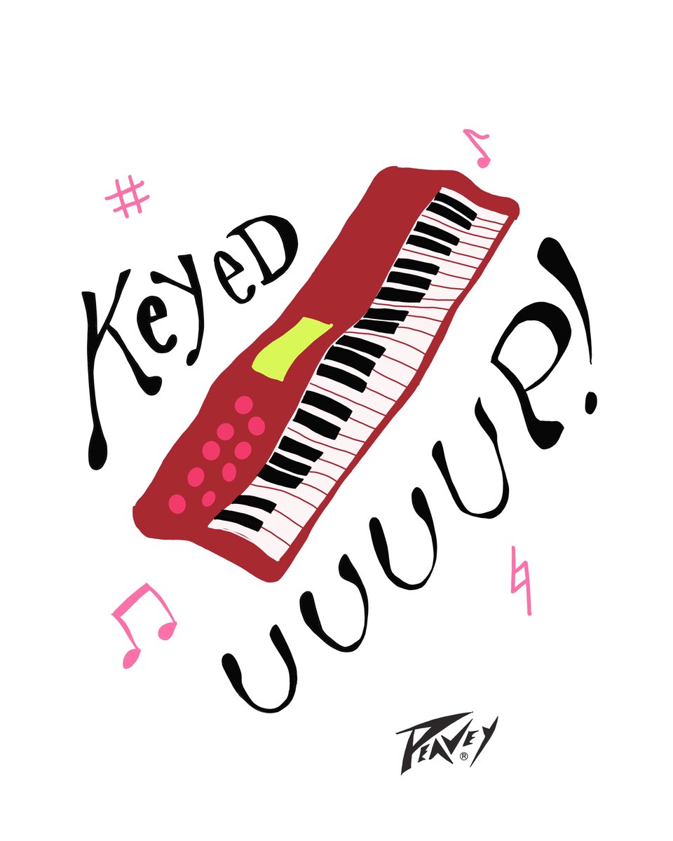 “Keyed Up!” Print | Warm Shape