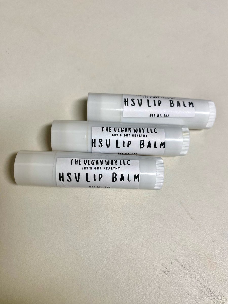 Hsv lip balm | The Vegan way