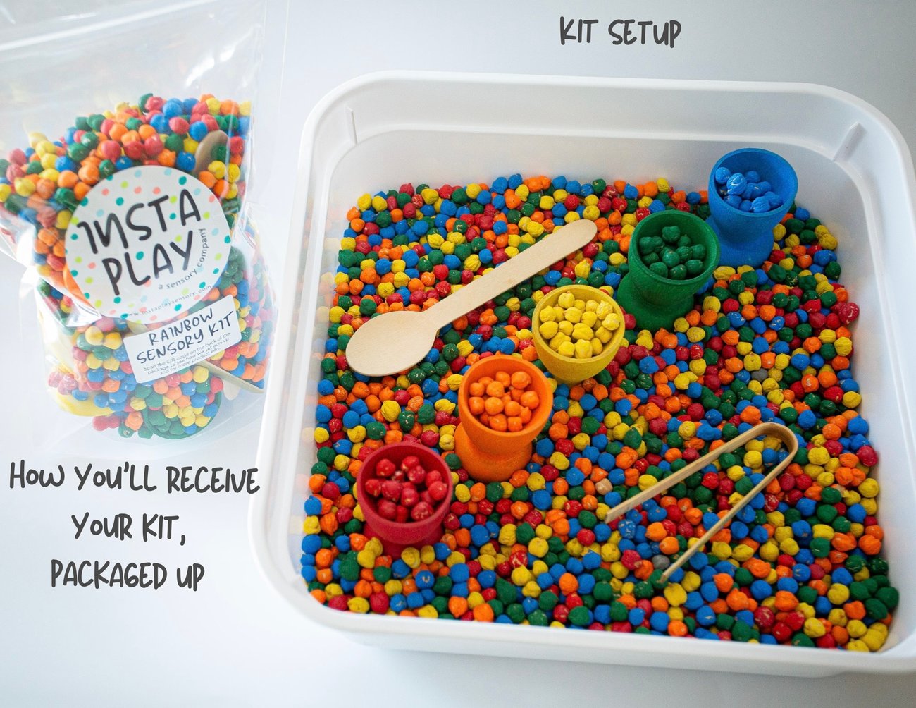 Rainbow sensory kit | InstaPlay a sensory company