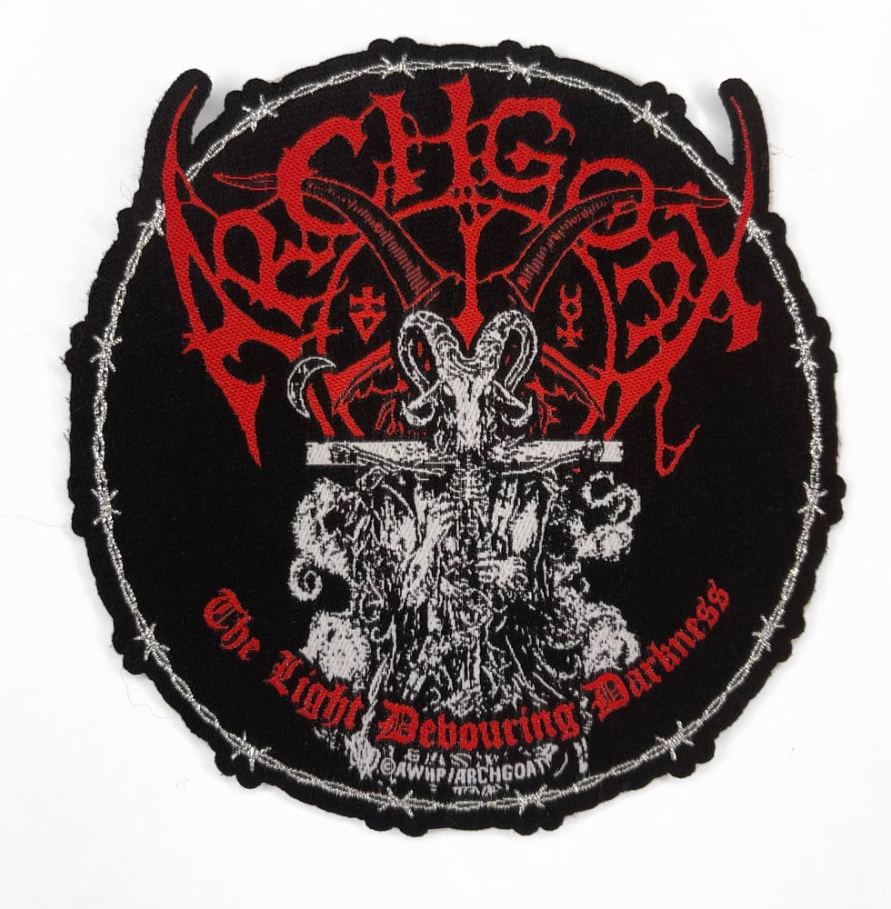 Archgoat- The Light Devouring Darkness Small Woven Patch | Armed With ...